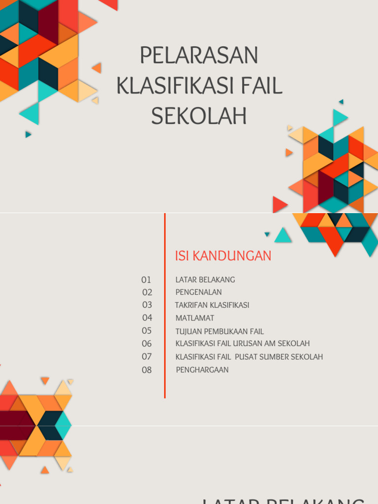 SLIDE KLASIFIKASI FAIL PSS 2021 - Kursus Asas PSS - Edited Rin | PDF