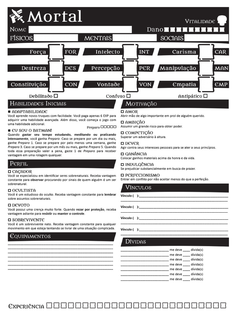 S&T - Fichas Masculinas (Catarse) | PDF | Irã | Natureza