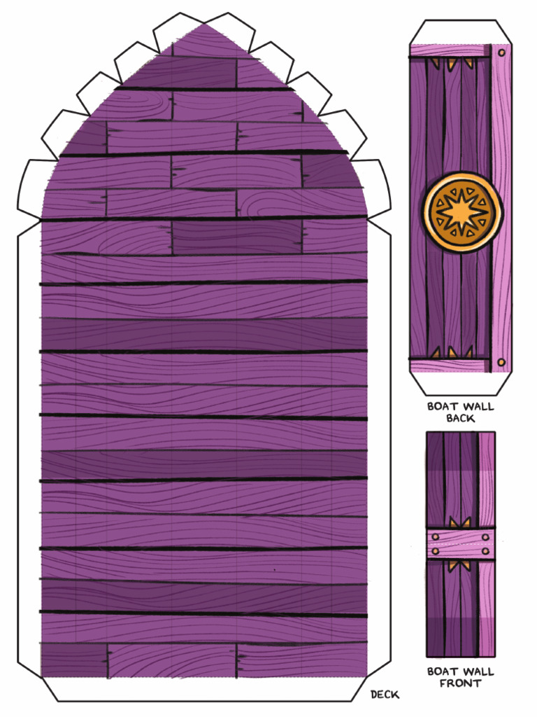 Market Barge Papercraft | PDF
