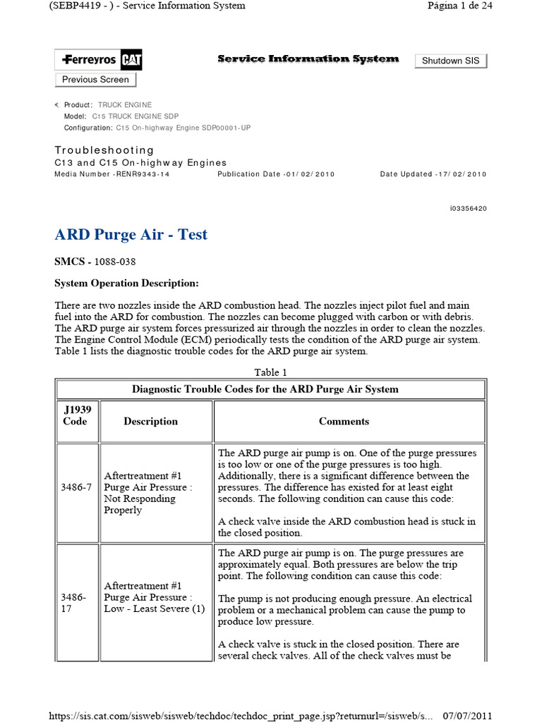 ARD Purge Air - Test: Troubleshooting | PDF | Valve | Pump