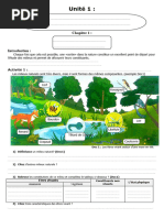 Cours SVT 1AC : Leçons et Activités | PDF | Réseau trophique | Fossile