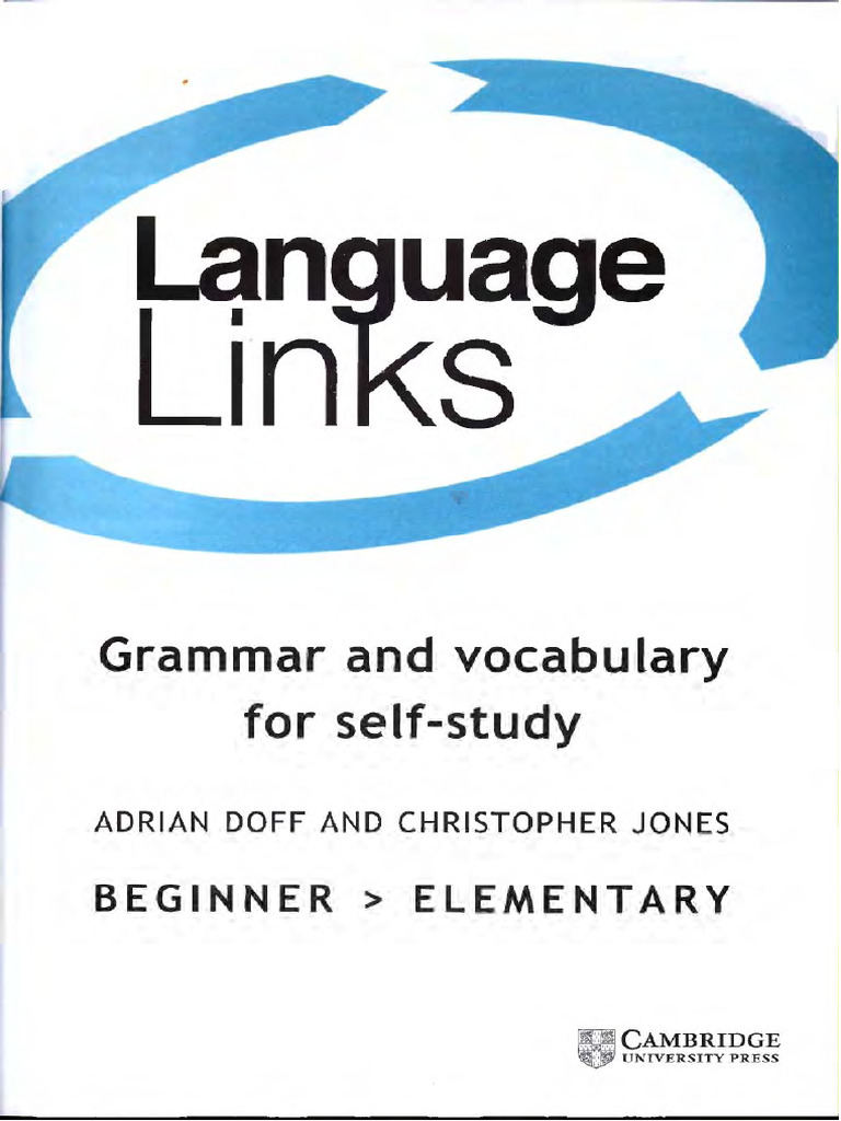 Language Links - Grammar and Vocabulary For Self-Study (Beginner ...