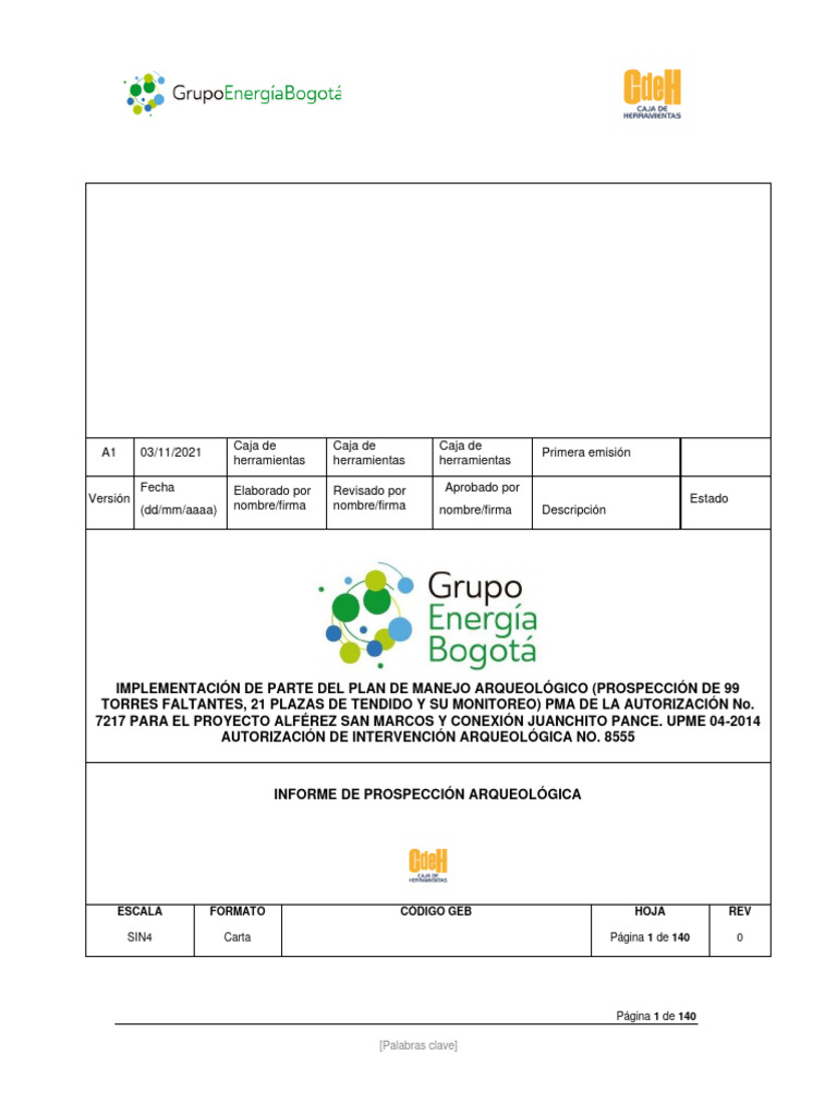 Informe de Prospección SM-ALF | PDF | Paisaje | Arqueología