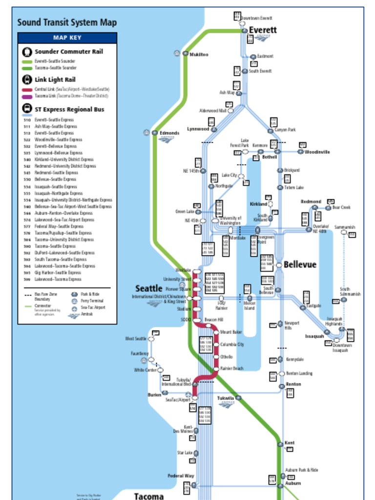 System Map | PDF | Seattle