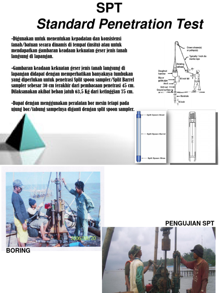 Panduan Praktis Uji SPT | PDF