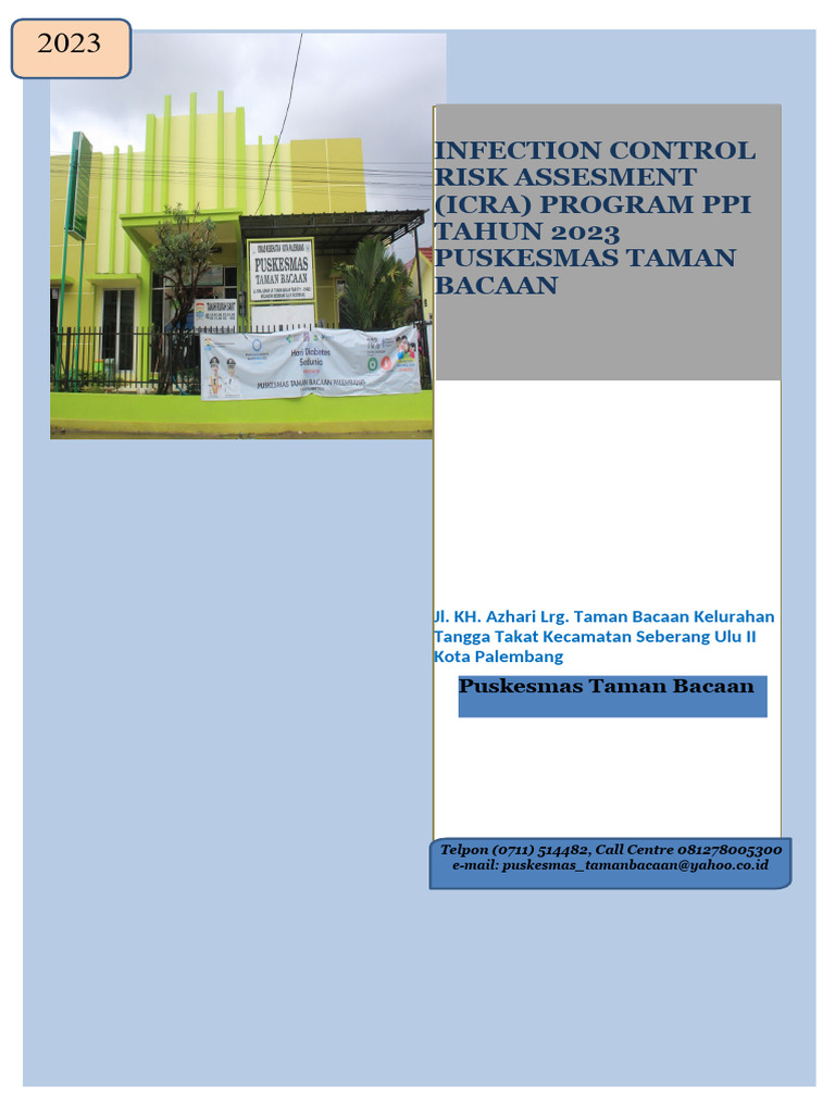 ICRA 2023: Pengendalian Infeksi Puskesmas | PDF