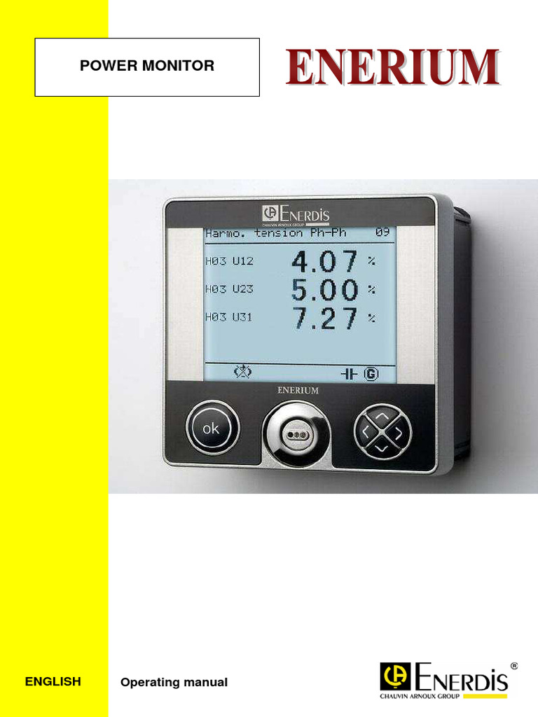 Power Monitor: Operating Manual English | PDF | Power Supply ...
