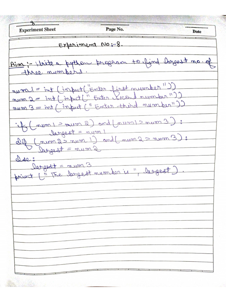 Python Practical Pdf
