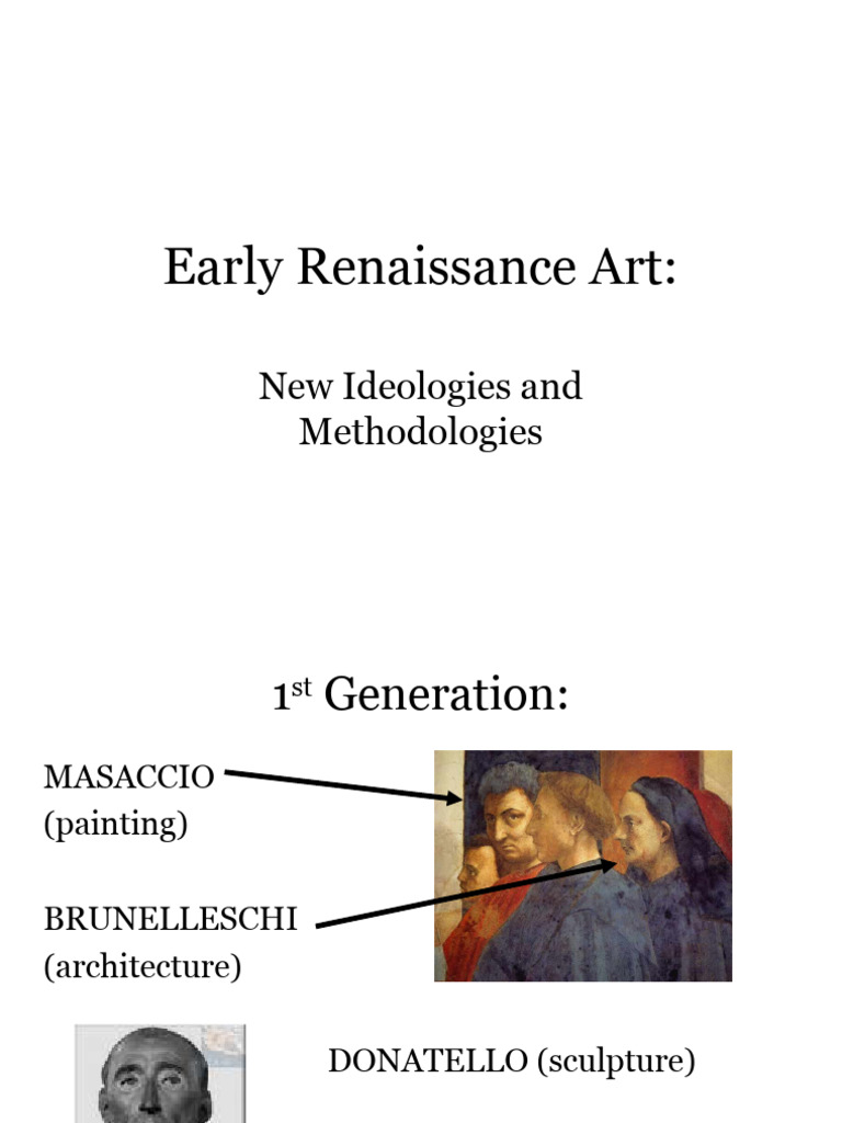 Early Renaissance Art | PDF | Perspective (Graphical) | Renaissance Art