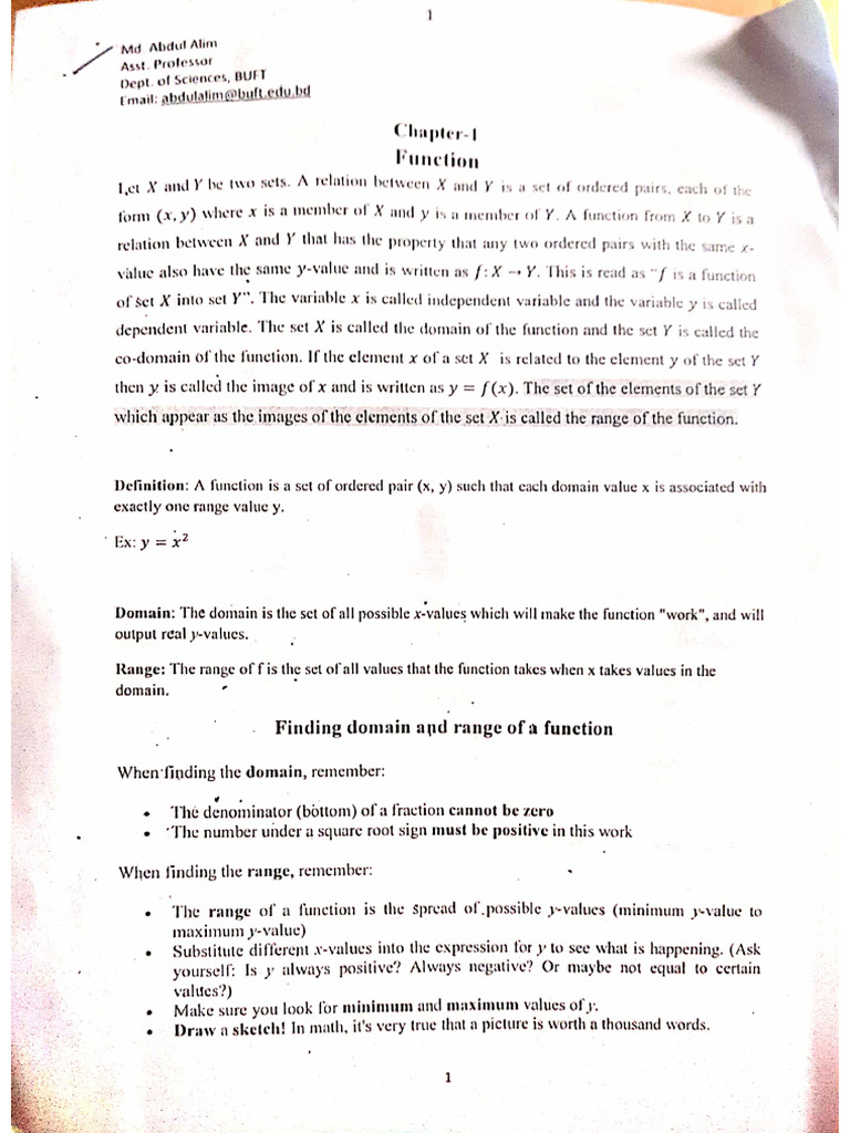 Function Pdf