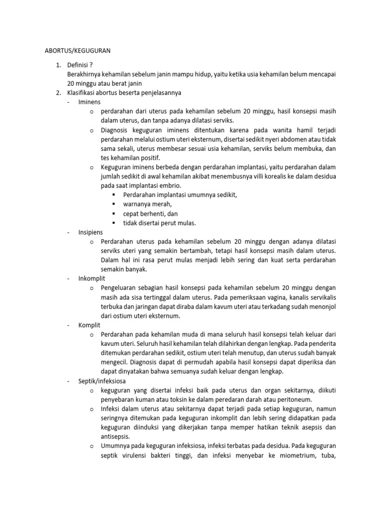 Abortus Soal Dan Jawaban MR 2 | PDF | Kesehatan Holistik | Sains & Matematika