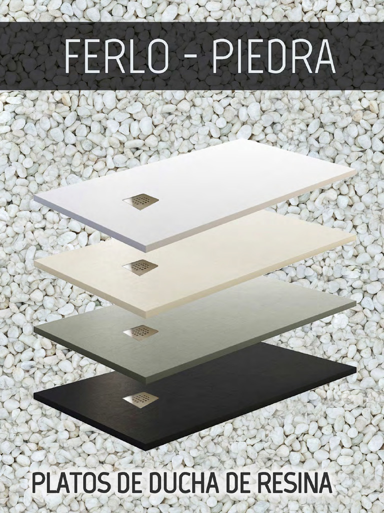 Catalogo Ferlo Piedra Platos de Ducha 2019 KILOS | PDF