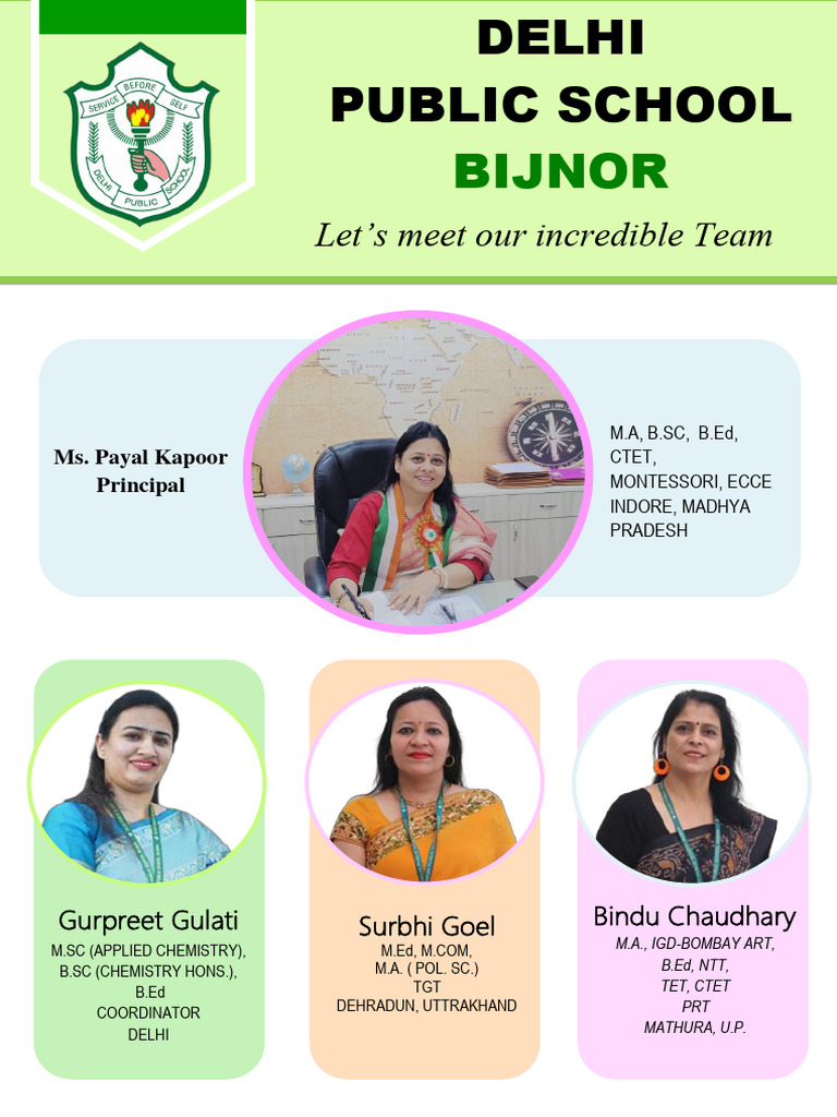 Team Dps Bijnor 2023 | PDF | Academic Degree | Qualifications