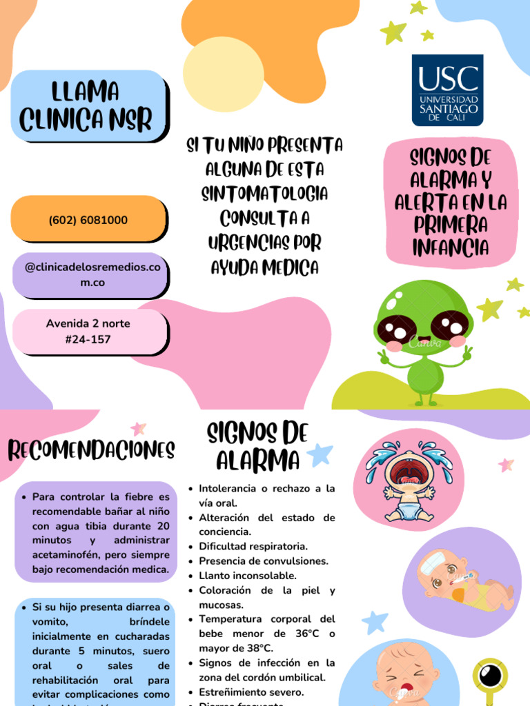 Signos de Alarma en Niños Menores de 5 Años | PDF