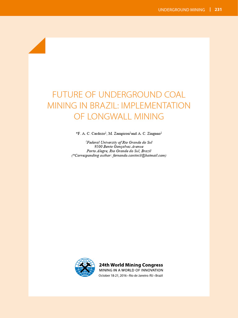 WMC Longwall | PDF | Mining | Coal Mining