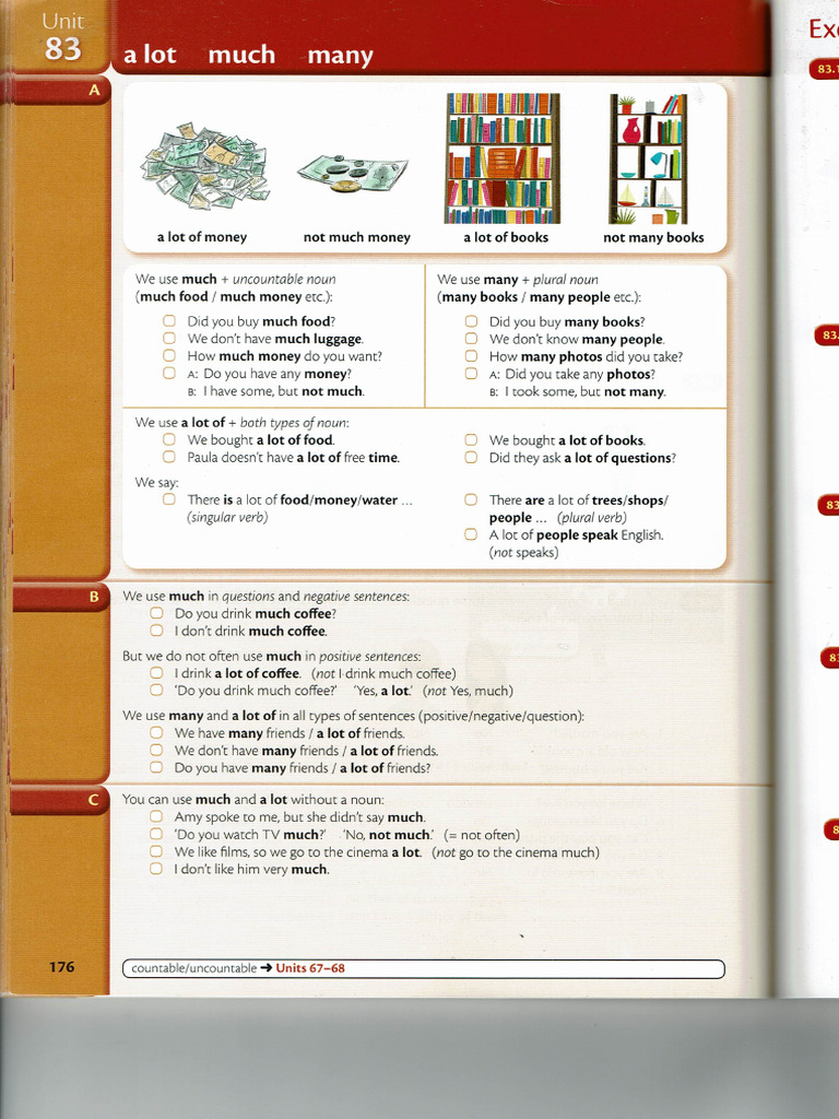 A - Lot Much Many | PDF