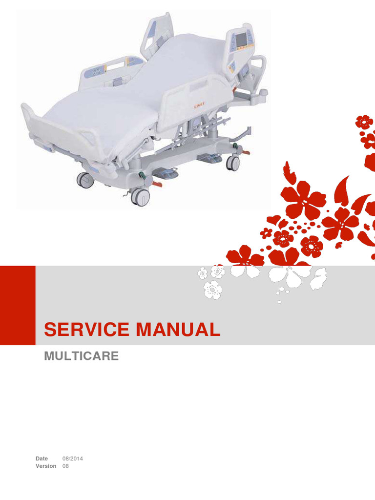 Linet Multicare Service Manual | PDF | Screw | Mains Electricity