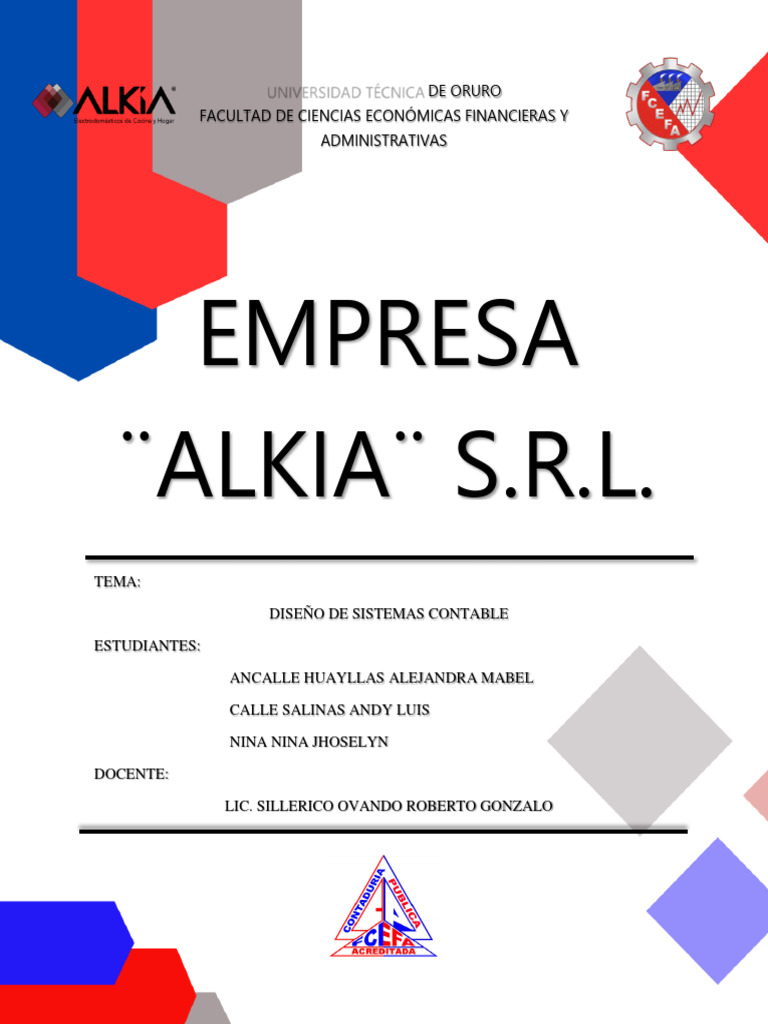 Empresa Alkia | PDF | Contabilidad | Marketing
