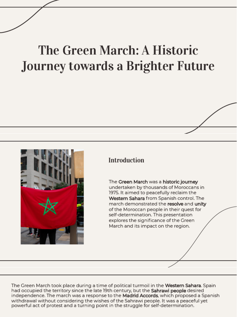 Wepik The Green March A Historic Journey Towards A Brighter Future ...