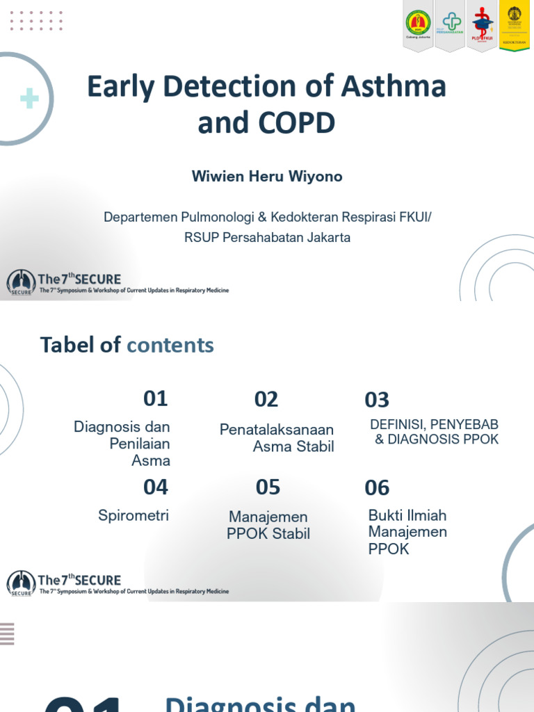 Deteksi Dini Asma dan PPOK oleh Prof. Wiwien | PDF
