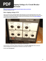 6 Adjustable Tripping Settings of A Circuit Breaker You MUST Understand ...