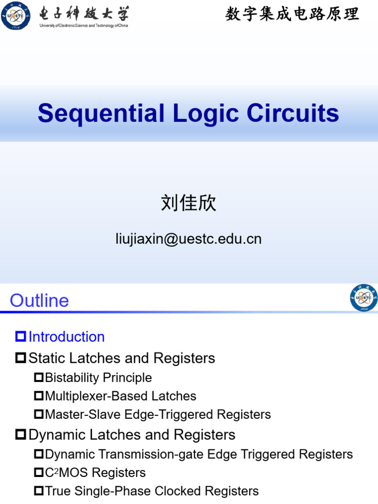 5.seq Logic | PDF | Logic Gate | Computer Architecture 5.seq Logic | PDF | Logic Gate | Computer Architecture