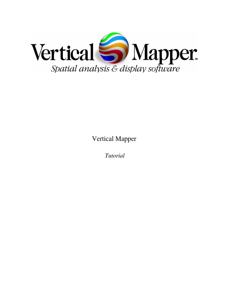 Vertical Mapper Tutorial | PDF | Geographic Information System ...