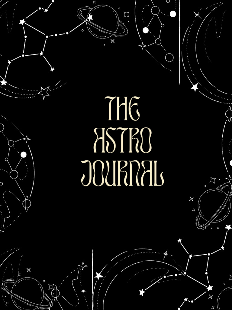 Gray Elegant Astrological Journal | PDF | Wellness