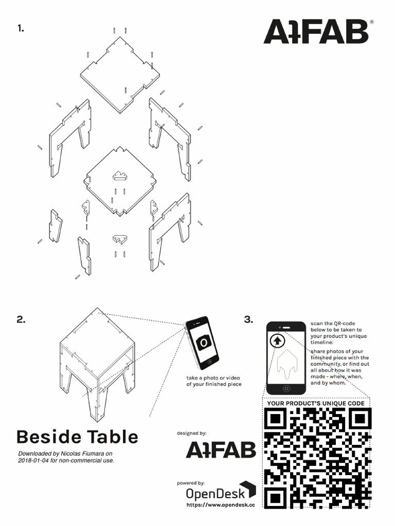 OD 188899 Assembly Guide | PDF | Plywood