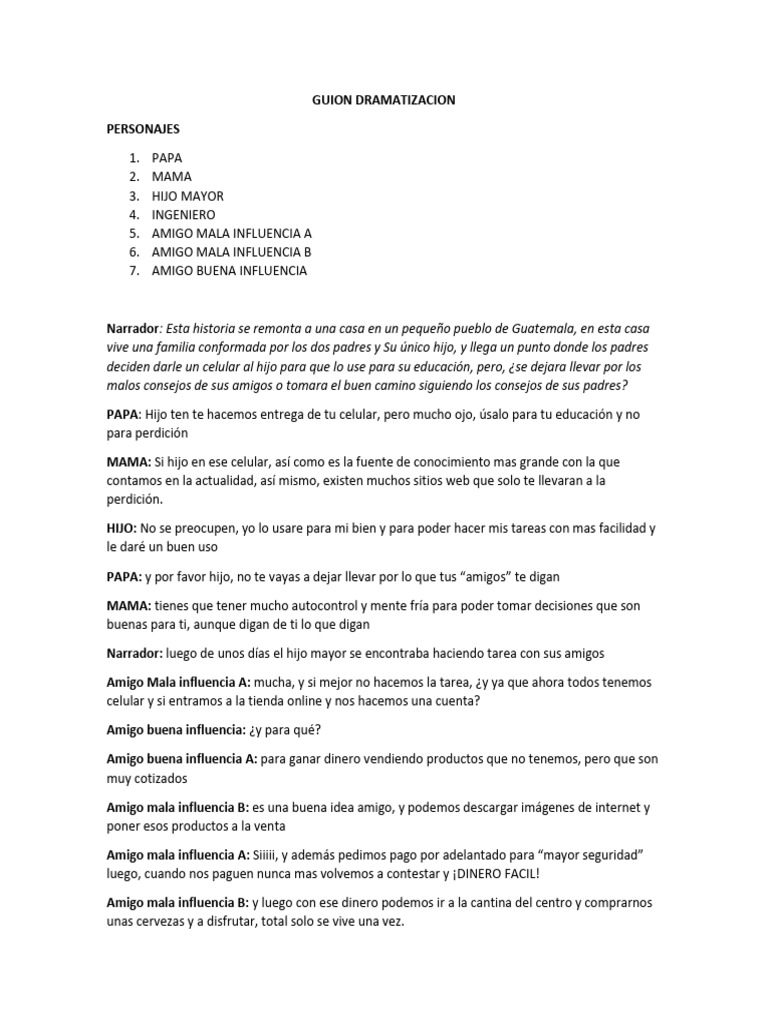 Consecuencias de la mala influencia juvenil | PDF | Ciencias sociales