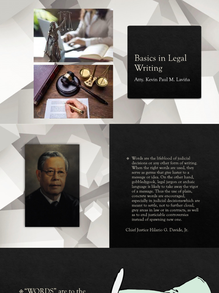 Basics in Legal Writing | PDF | Justice | Crime & Violence