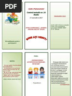 Raport Autoevaluare Profesori 2024-2025 | PDF