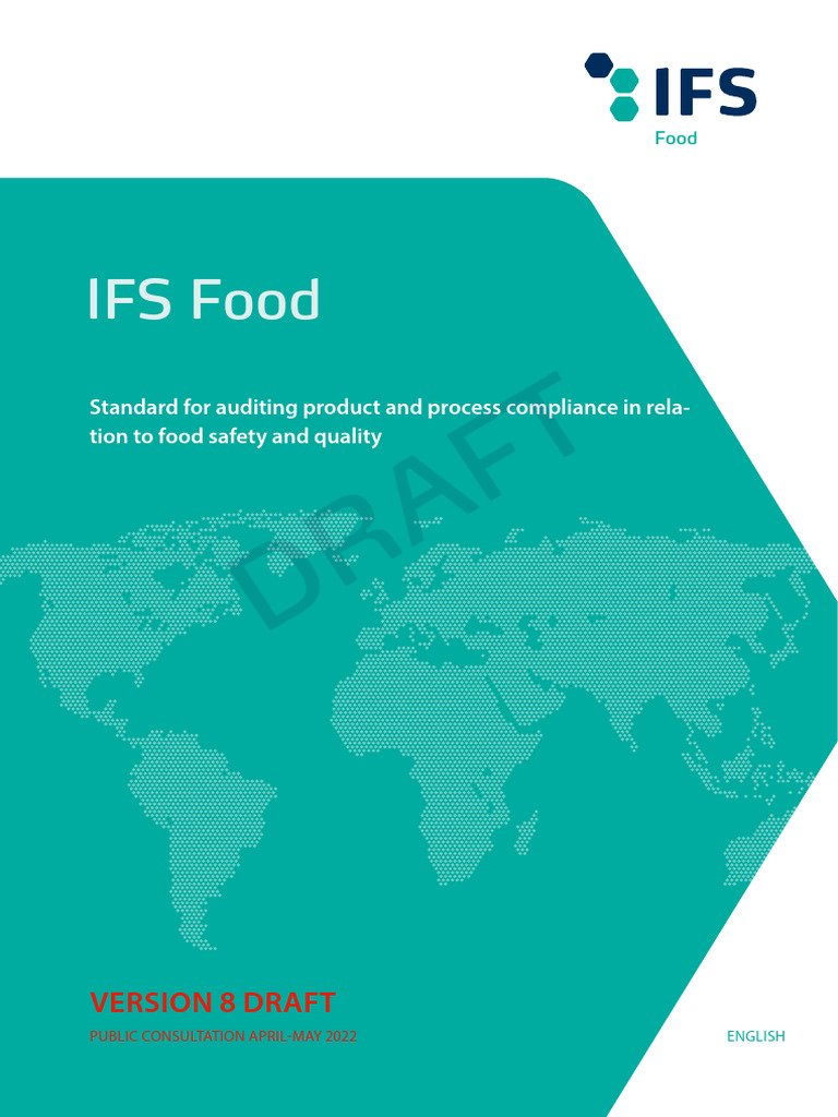 Version 8 Draft of IFS Food | PDF | Audit | Supply Chain