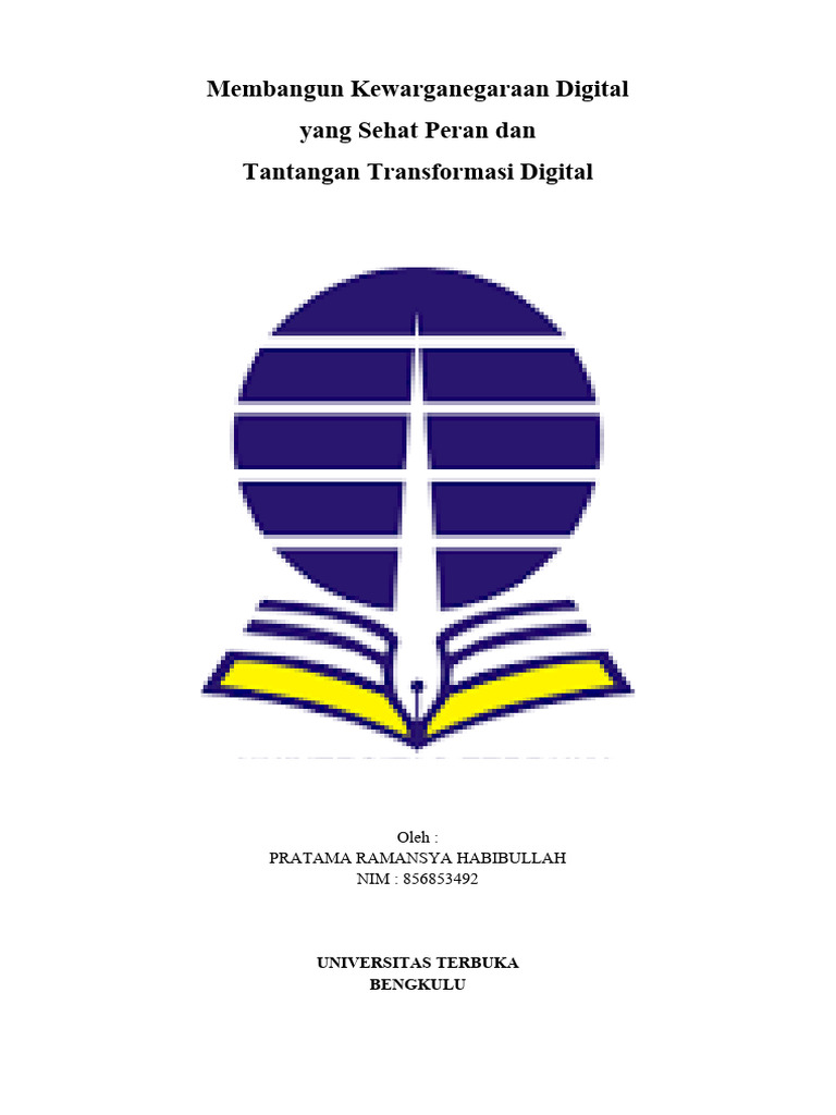 Tugas 3 MKW4109 Artikel Kewarganegaraan Digital Dalam Membangun Good ...