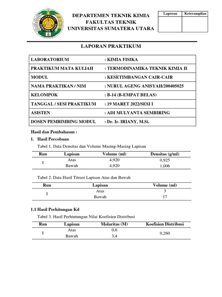 Format Laporan Praktikum | PDF
