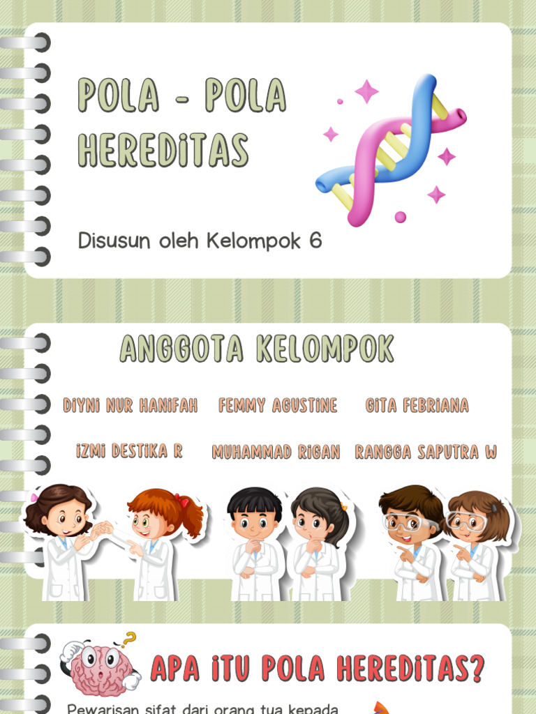 Pola-Pola Hereditas - Kel.6 | PDF