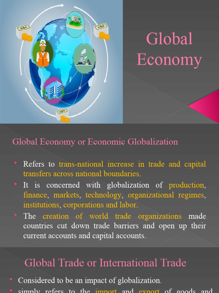 Global Economy1 | PDF | Globalization | Poverty