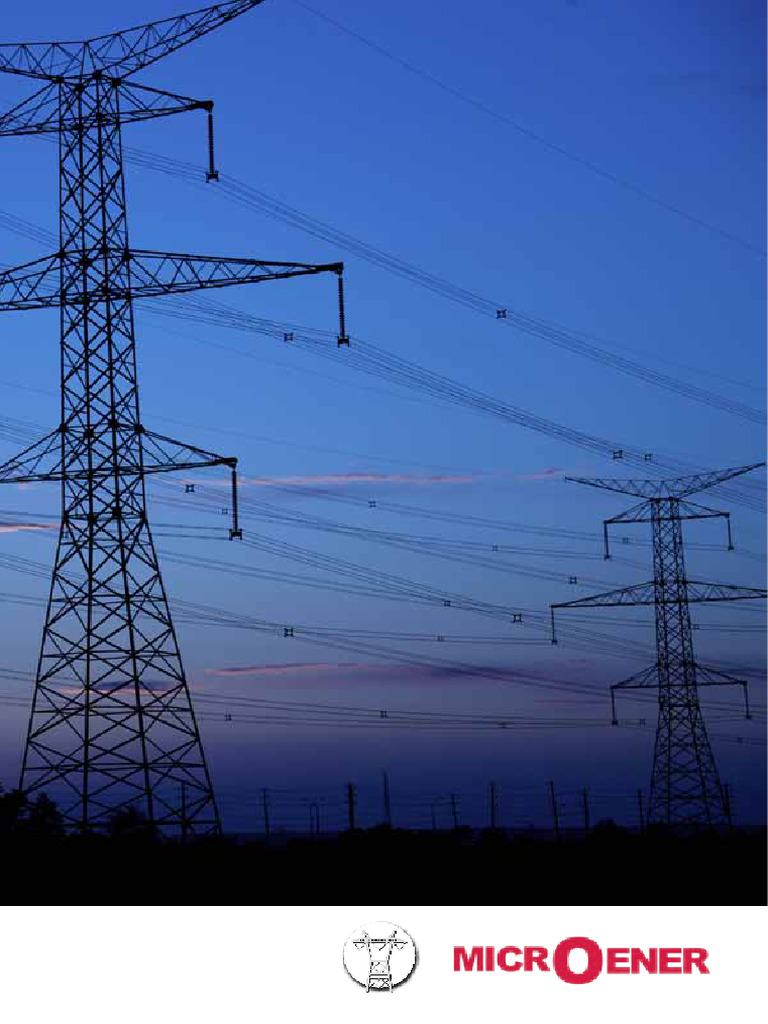 31 Plaquette MICROENER - English | PDF | Electrical Substation | Relay