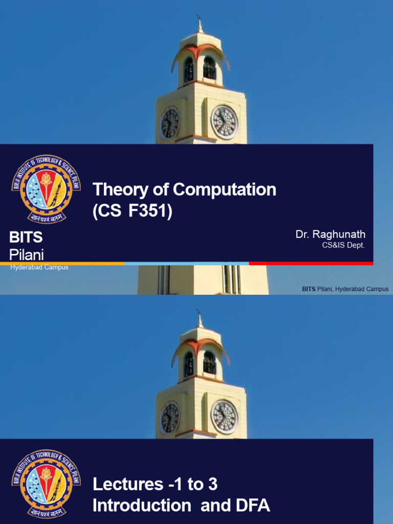 Lecture 1-2 (CMS) | PDF | String (Computer Science) | Theory Of Computation