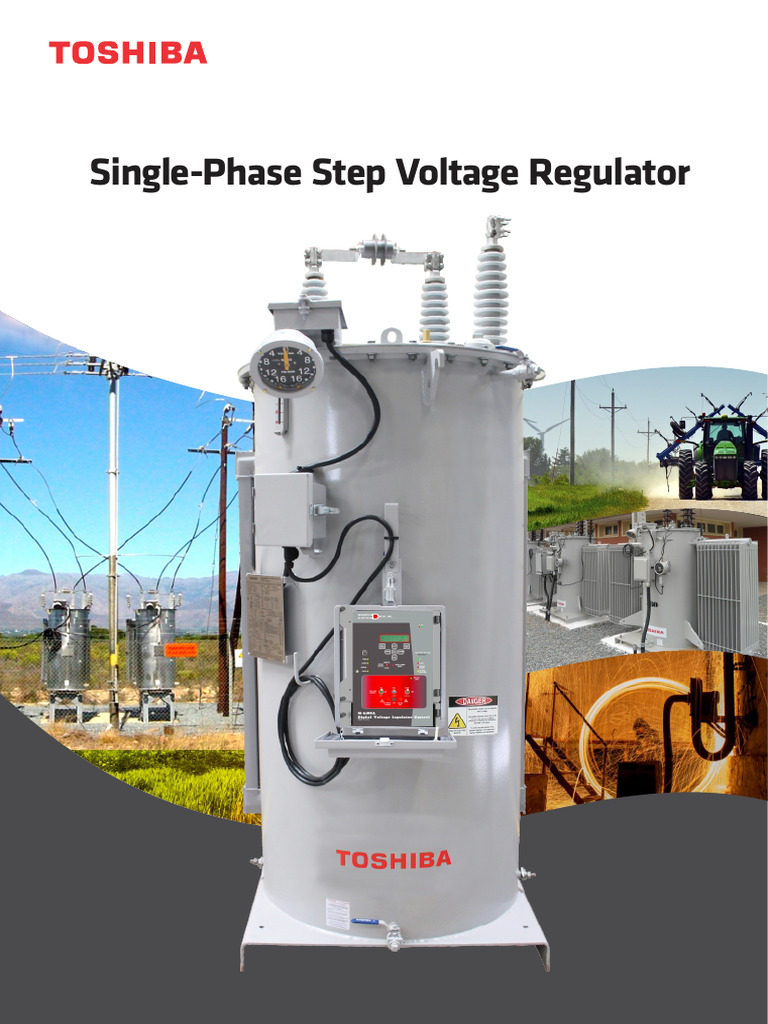 Single Phase Step Voltage Regulator Pdf Transformer Electrical