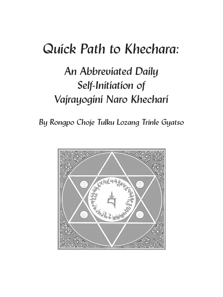VYSI Quick Path To Khechara A5 | PDF | Āstika | Religious Philosophical ...
