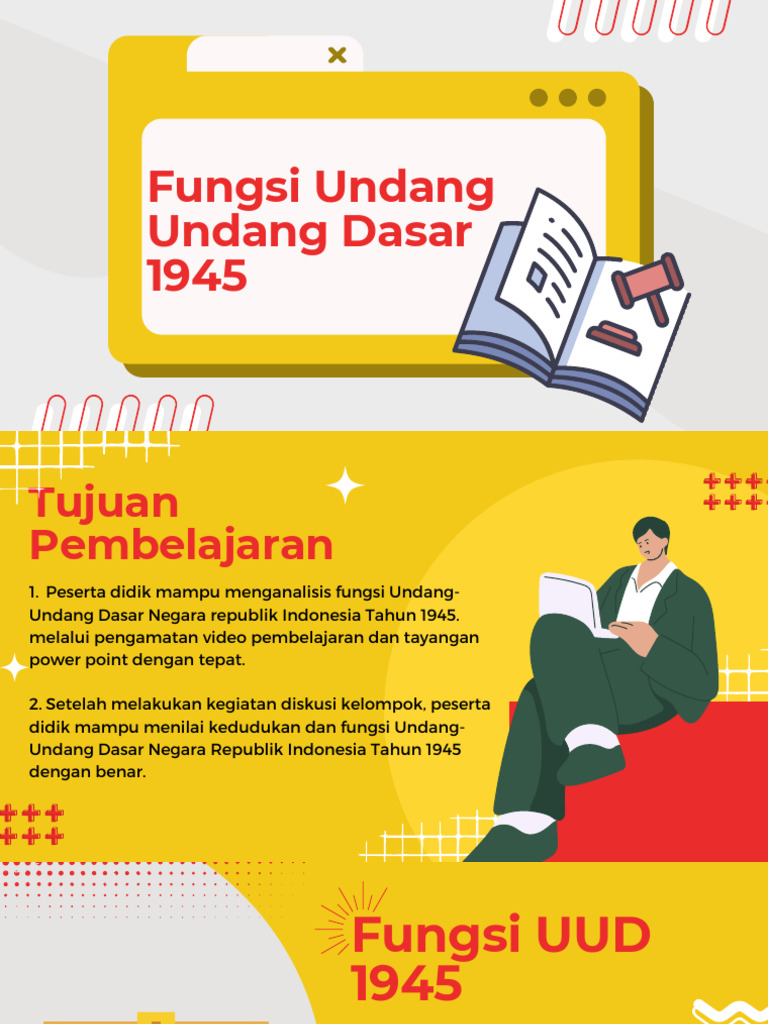Fungsi UUD 1945 dalam Kehidupan Negara | PDF | Ilmu Sosial