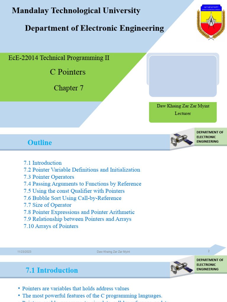 Ece 22014 Ch 7 All Pdf Pointer Computer Programming Parameter Computer Programming