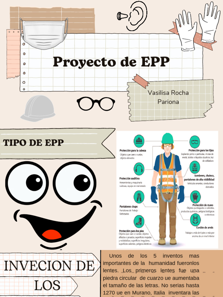Proyecto de EPP | PDF | Lentes | Materiales