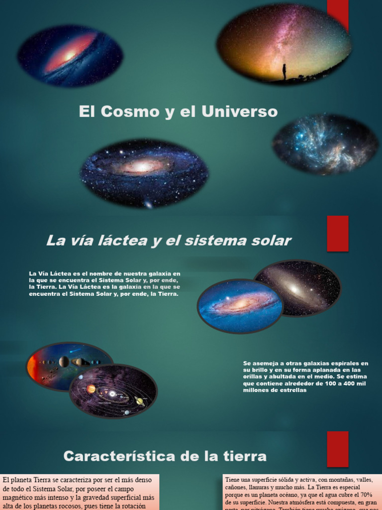 El Cosmos y El Universo | PDF | Tierra | Planetas