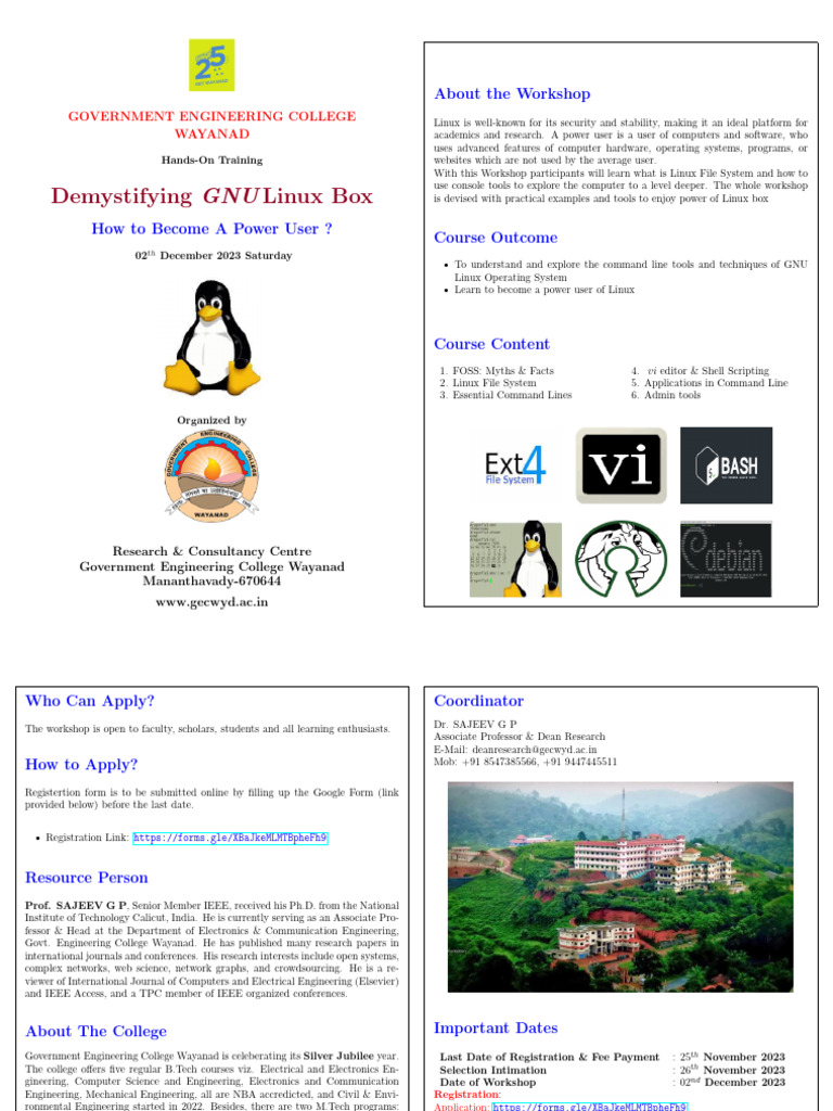 Workshop Linux | PDF | Linux | Command Line Interface Workshop Linux | PDF | Linux | Command Line Interface