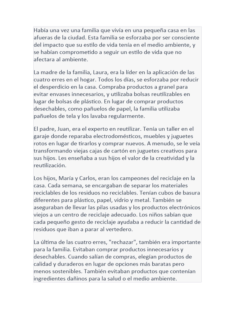 Había Una Vez Una Familia Que Vivía en Una Pequeña Casa en Las Afueras ...