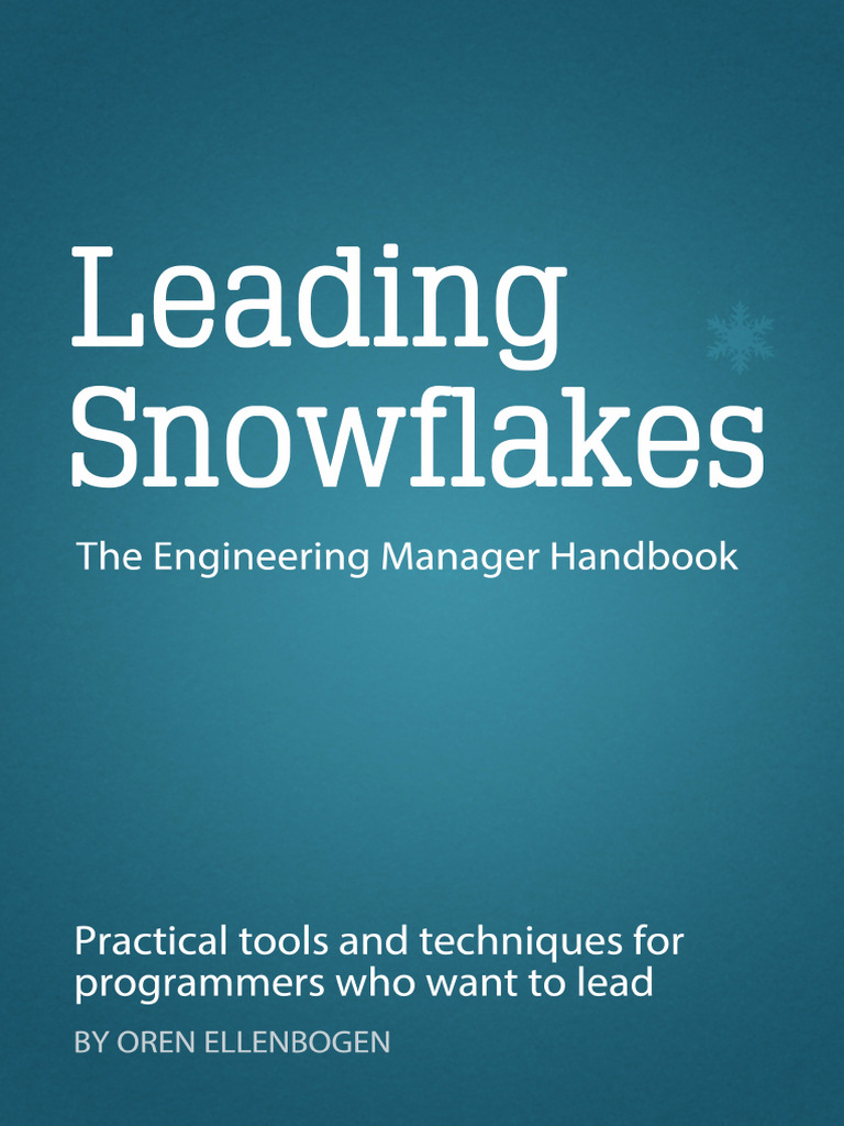 Leading Snowflakes | PDF | Leadership