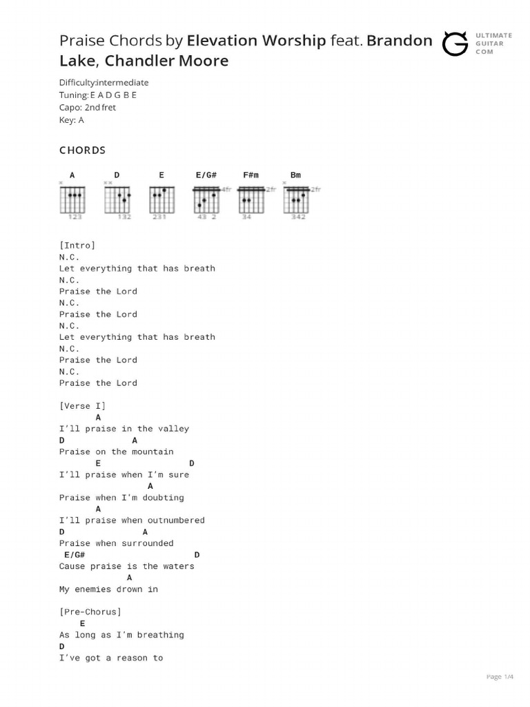 Praise Chords | PDF