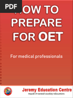 Reading Set 2 Official Oet Oet Reading Task Practice | PDF